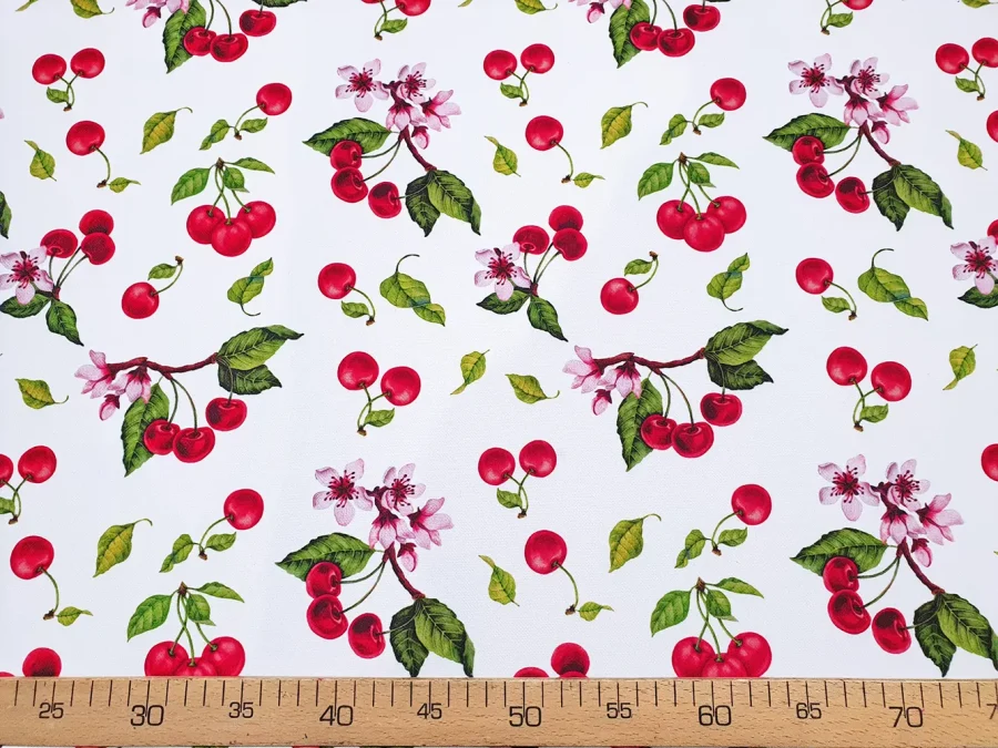 Cherry Print Fabric - Havana Concept